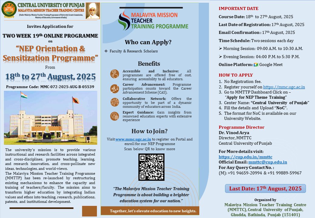 Activities under MMTTC | Malaviya Mission Teacher Training Centre